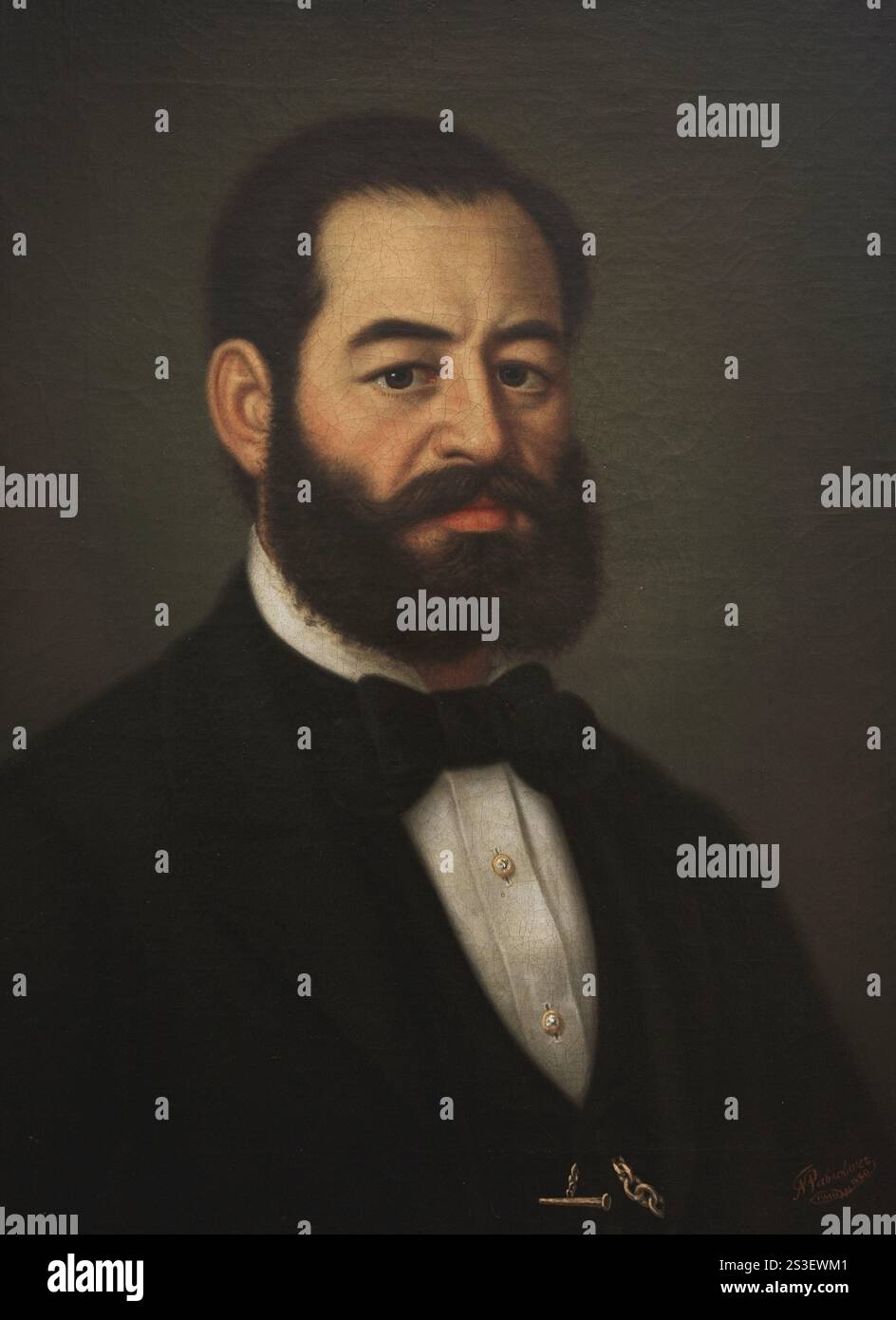 Nikolai Pavlovich (1835-1894). Bulgarian painter. Portrait of Dr ...