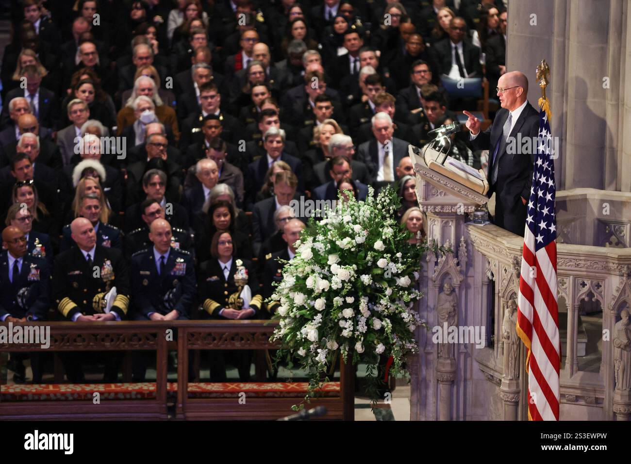 Washington, United States. 09th Jan, 2025. Steve Ford, son of former ...