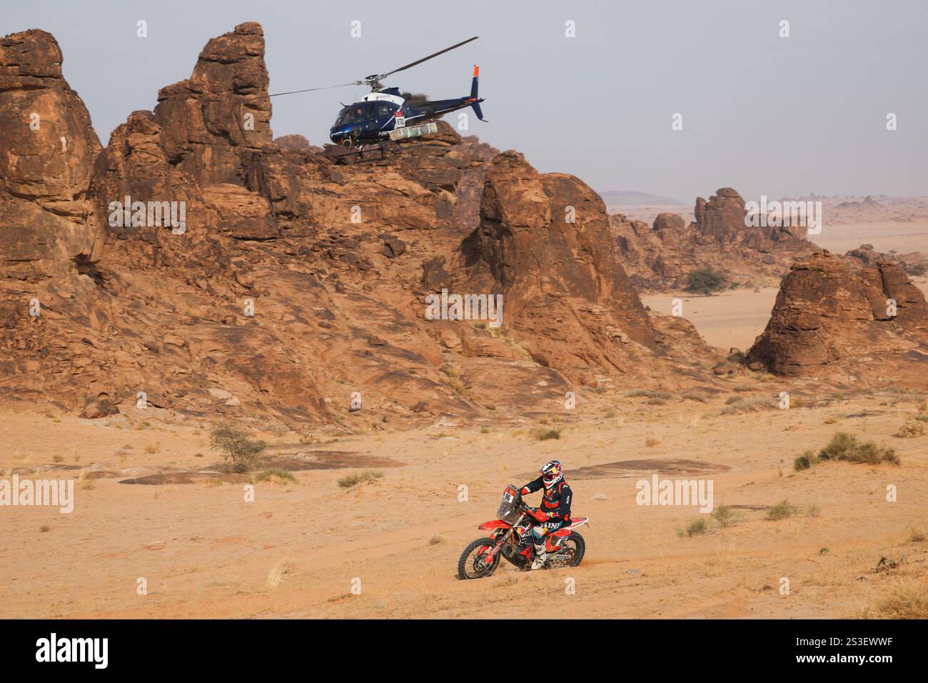 Hail, Arabie Saoudite. 09th Jan, 2025. 96 EBSTER Tobias (aut), KTM, Bas World KTM Racing Team ...