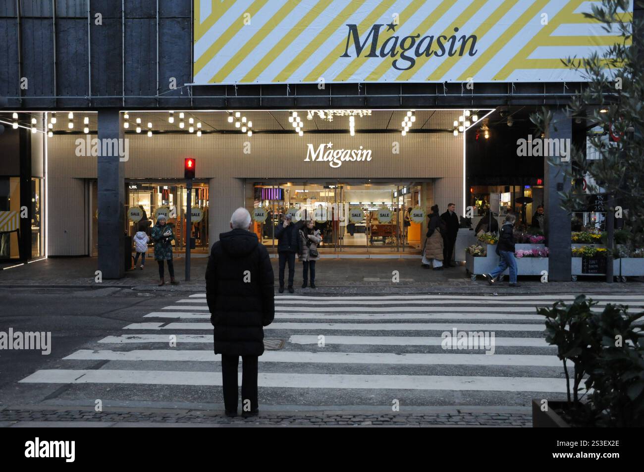 Copenhagen/ DenmarK/09 JANUARY 2025/ Sale at in magasin du nord store ...