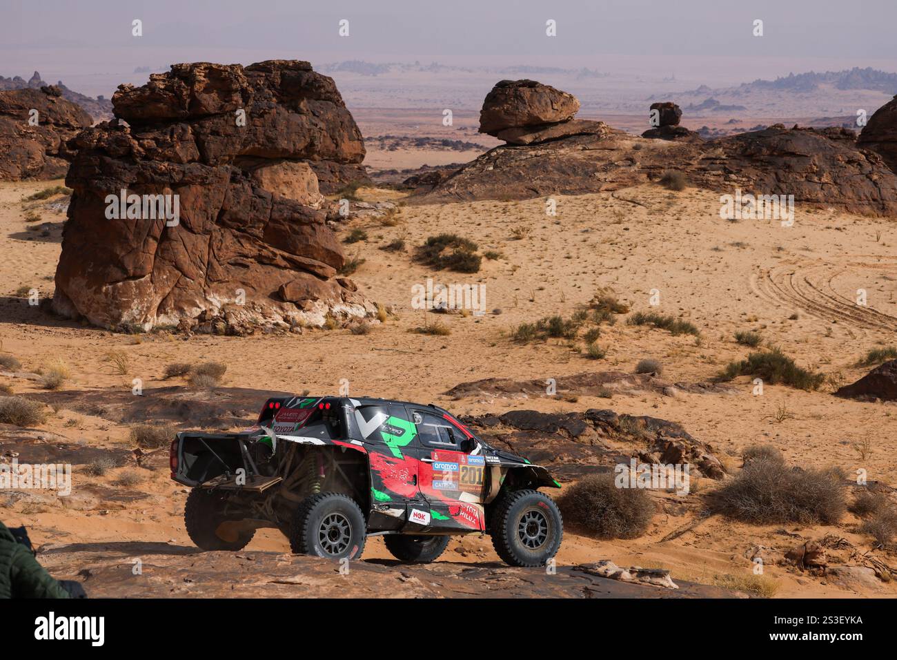 201 AL RAJHI Yazeed (sau), GOTTSCHALK Timo (ger), Toyota, Yazeed Racing ...