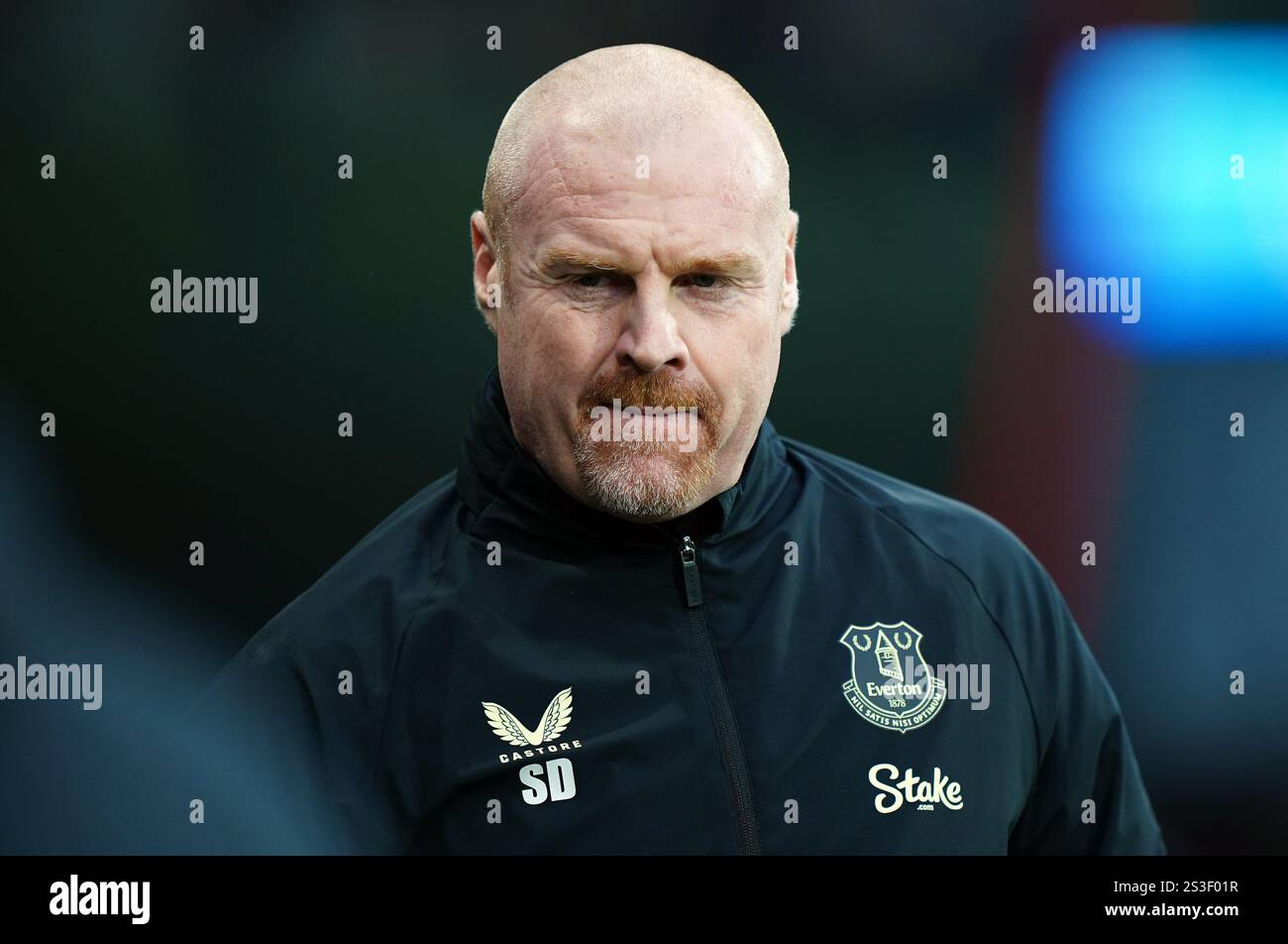 File photo dated 04-01-2025 of Everton manager Sean Dyche. Everton have ...