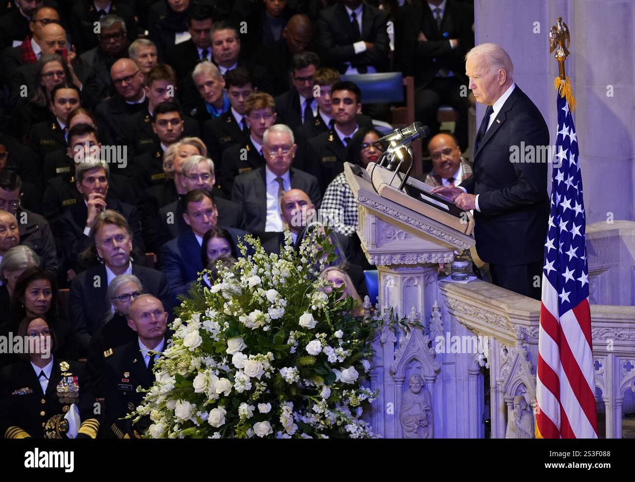 Washington, United States. 09th Jan, 2025. President Joe Biden gives a ...