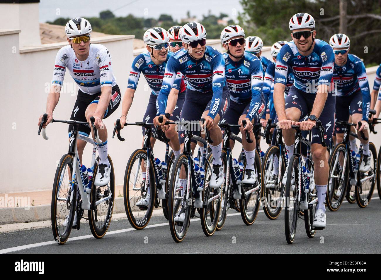 January 9, 2025, Calpe, Spain, Spain: Tim MERLIER of Belgium, Louis ...