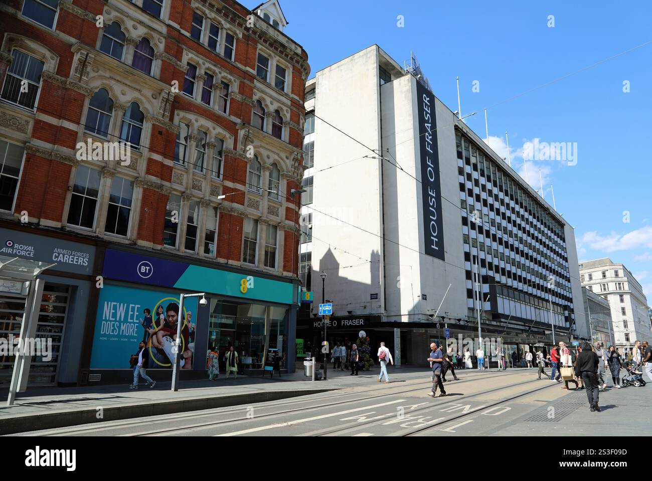 House of Fraser in Birmingham Stock Photo - Alamy