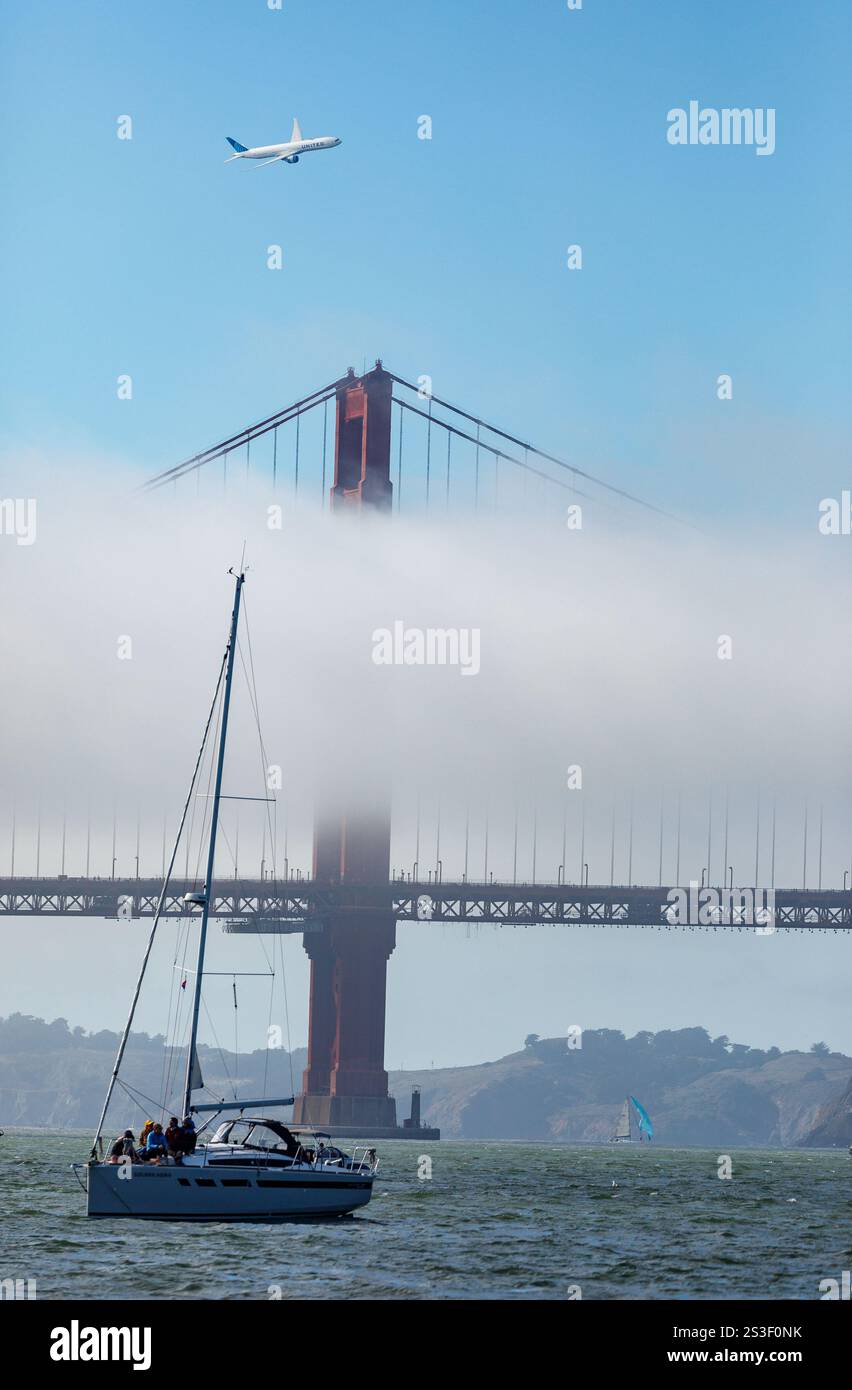 San Francisco, USA - October 14, 2024: Fleetweek airshow United ...