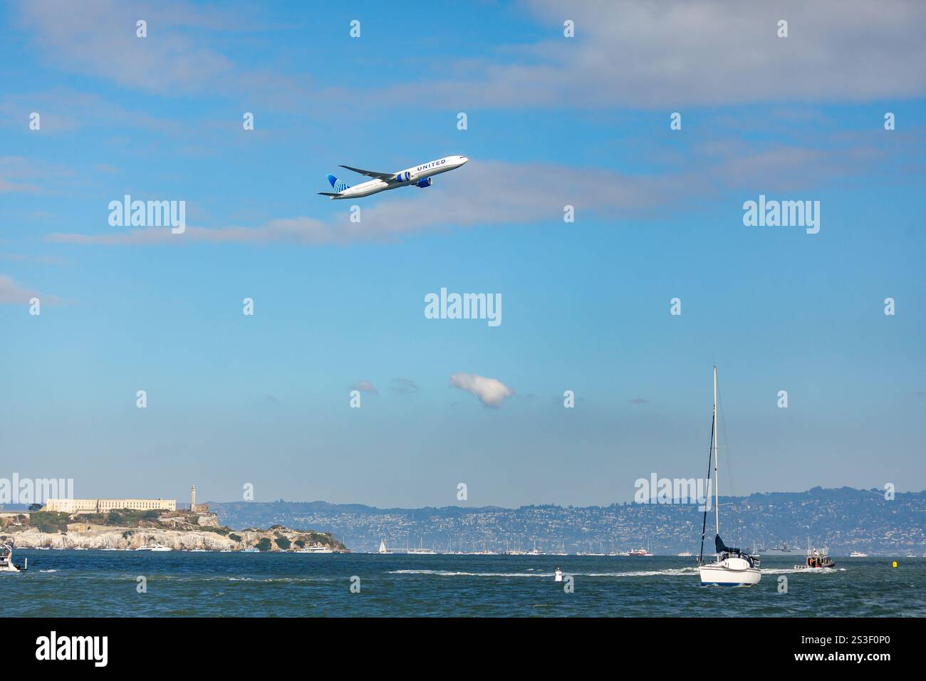 San Francisco, USA - October 14, 2024: Fleetweek airshow United ...