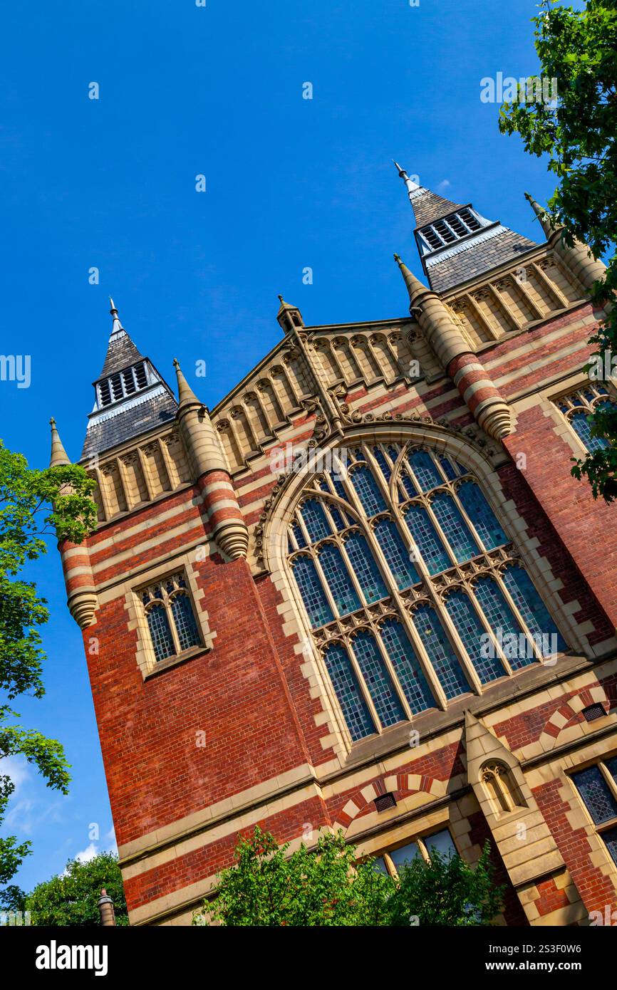 The Great Hall Building Leeds University West Yorkshire England built ...