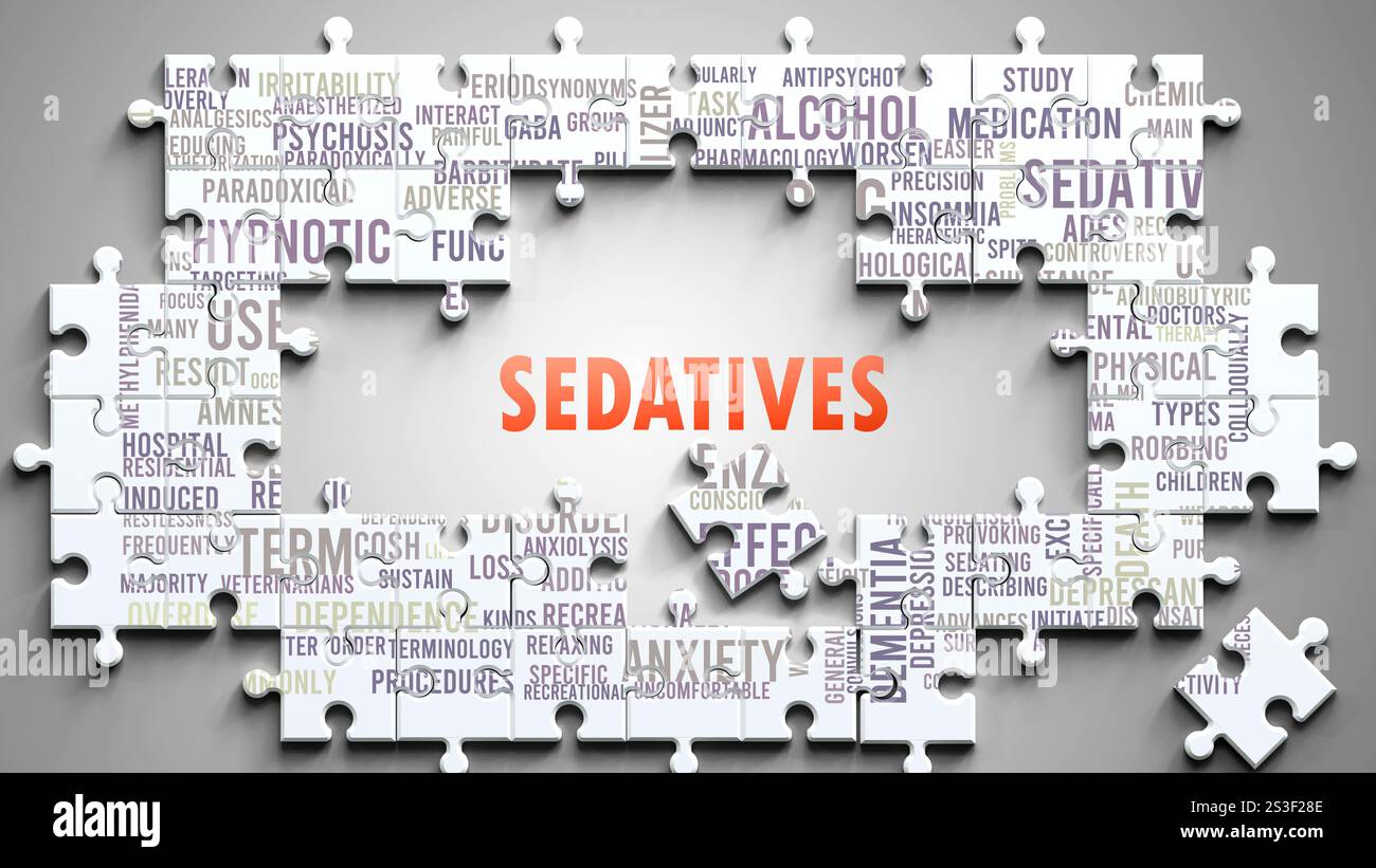 Sedatives being a complex subject, related to other important topics ...