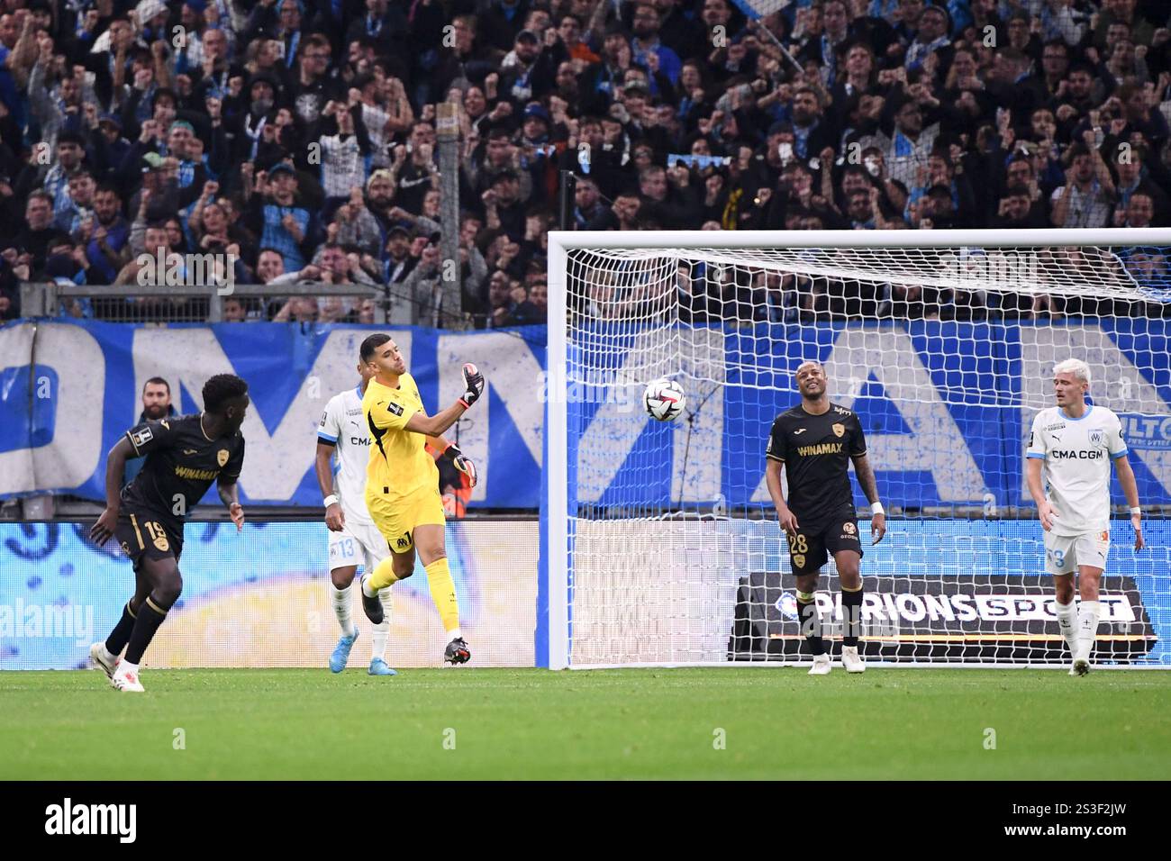 01 Geronimo RULLI (om) during the Ligue 1 McDonald's match between Marseille and Le Havre at ...
