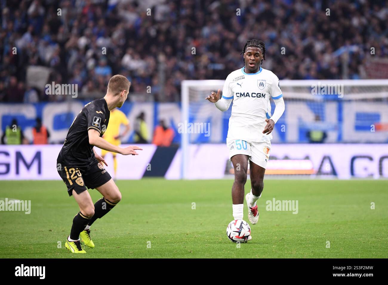 50 Darryl BAKOLA (om) during the Ligue 1 McDonald's match between ...