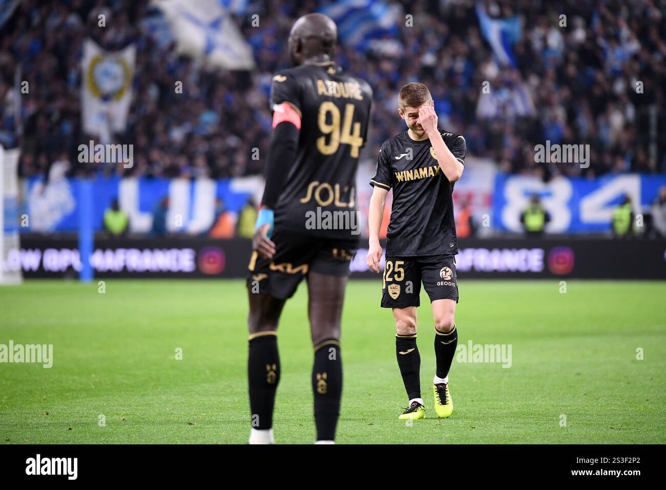 25 Alois CONFAIS (hac) during the Ligue 1 McDonald's match between ...