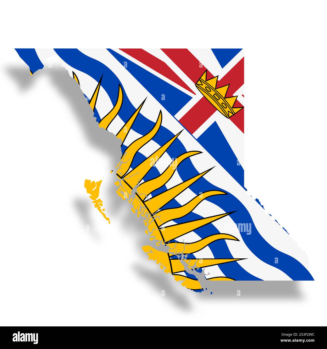 Map of canada provinces hi-res stock photography and images - Alamy