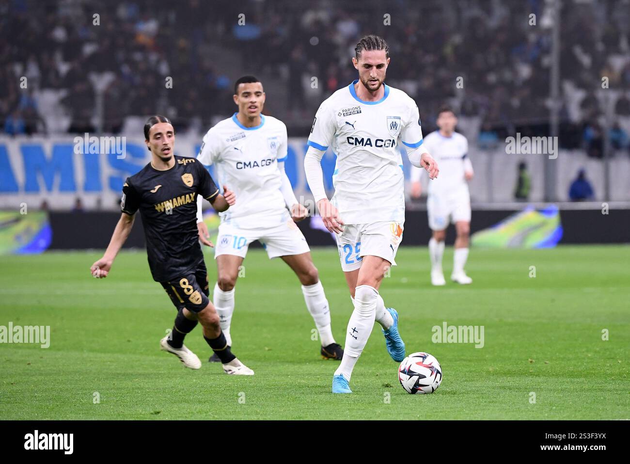 25 Adrien RABIOT (om) during the Ligue 1 McDonald's match between ...