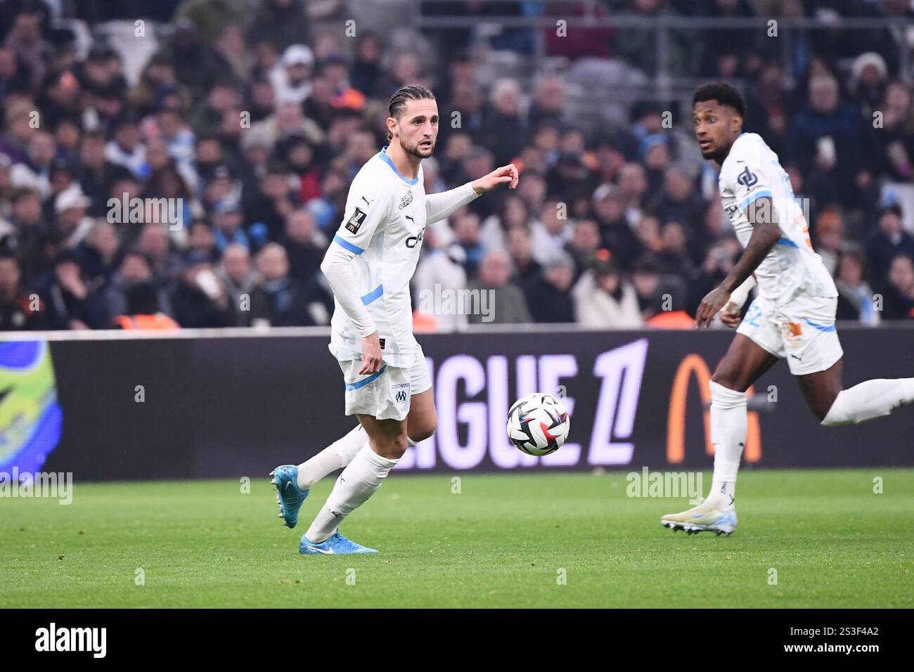 25 Adrien RABIOT (om) during the Ligue 1 McDonald's match between ...