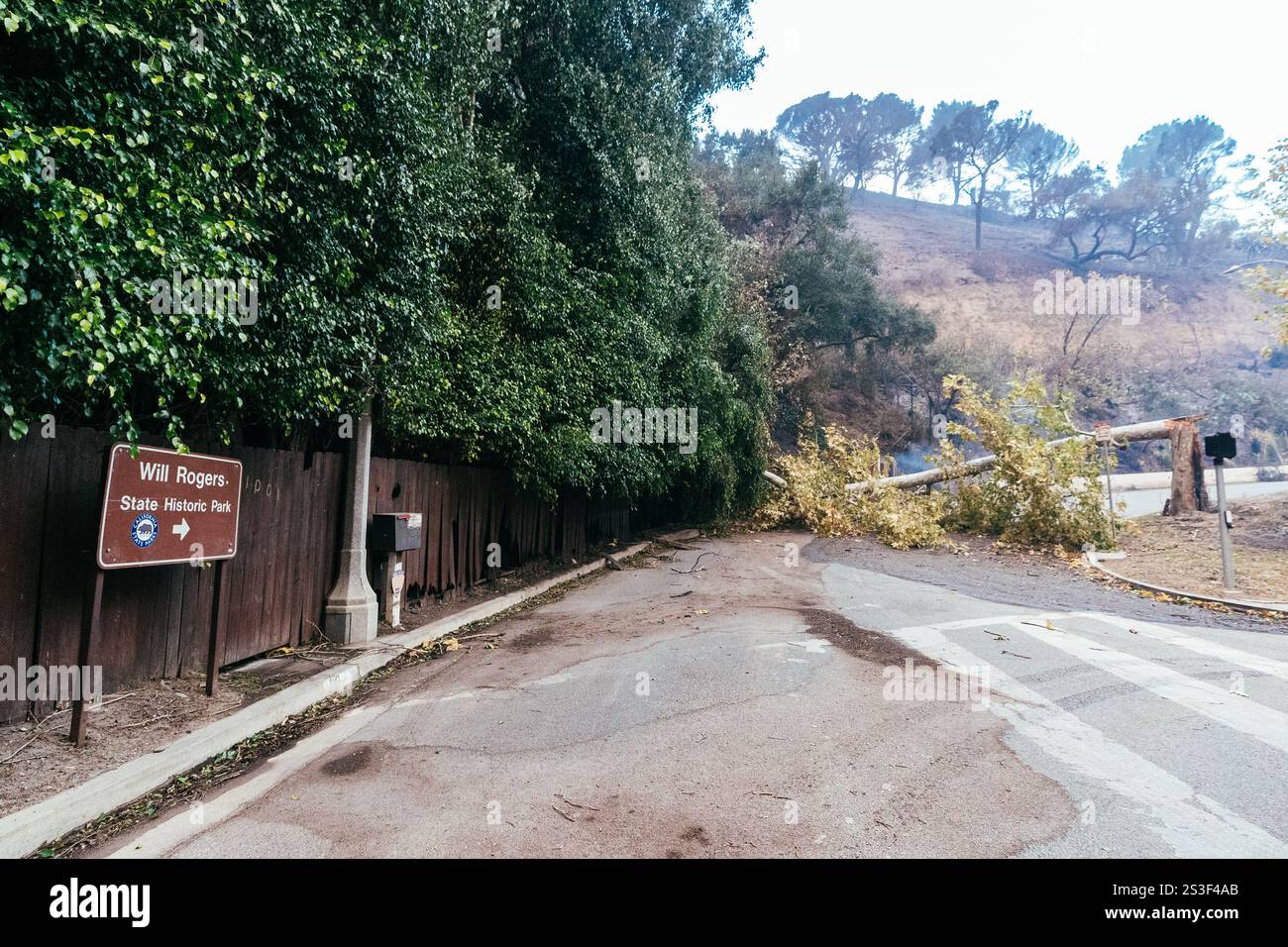 The Palisades Fire continues to rage on in its second day, extending to ...