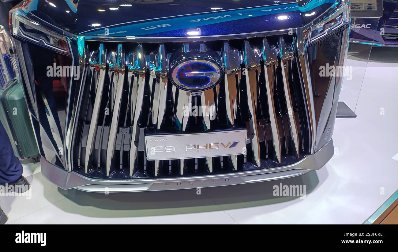 Canton, China - 17th October 2024: GAC Motor model E9, Chinese electric ...