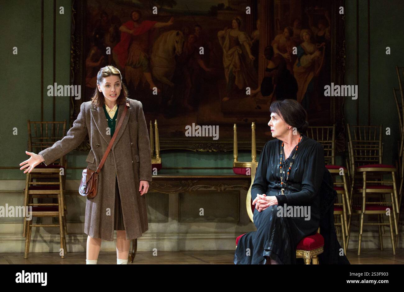 l-r: Ophelia Lovibond (Sophie Yepileva), Penelope Wilton (Valentina ...