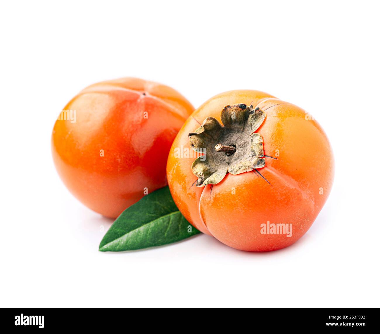 Fresh persimmon harvest Cut Out Stock Images & Pictures - Alamy