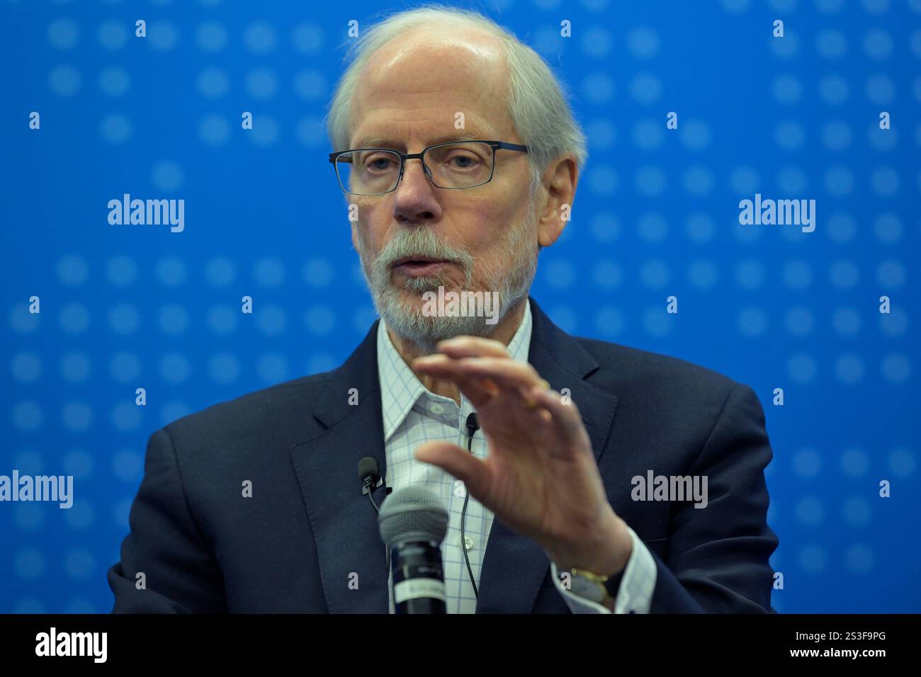 Washington, USA. 09th Jan, 2025. President and CEO Rockefeller Brothers ...