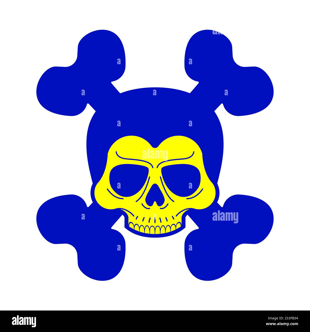Mouse Skull isolated. Rat Skeleton Head with Ears Stock Vector Image ...