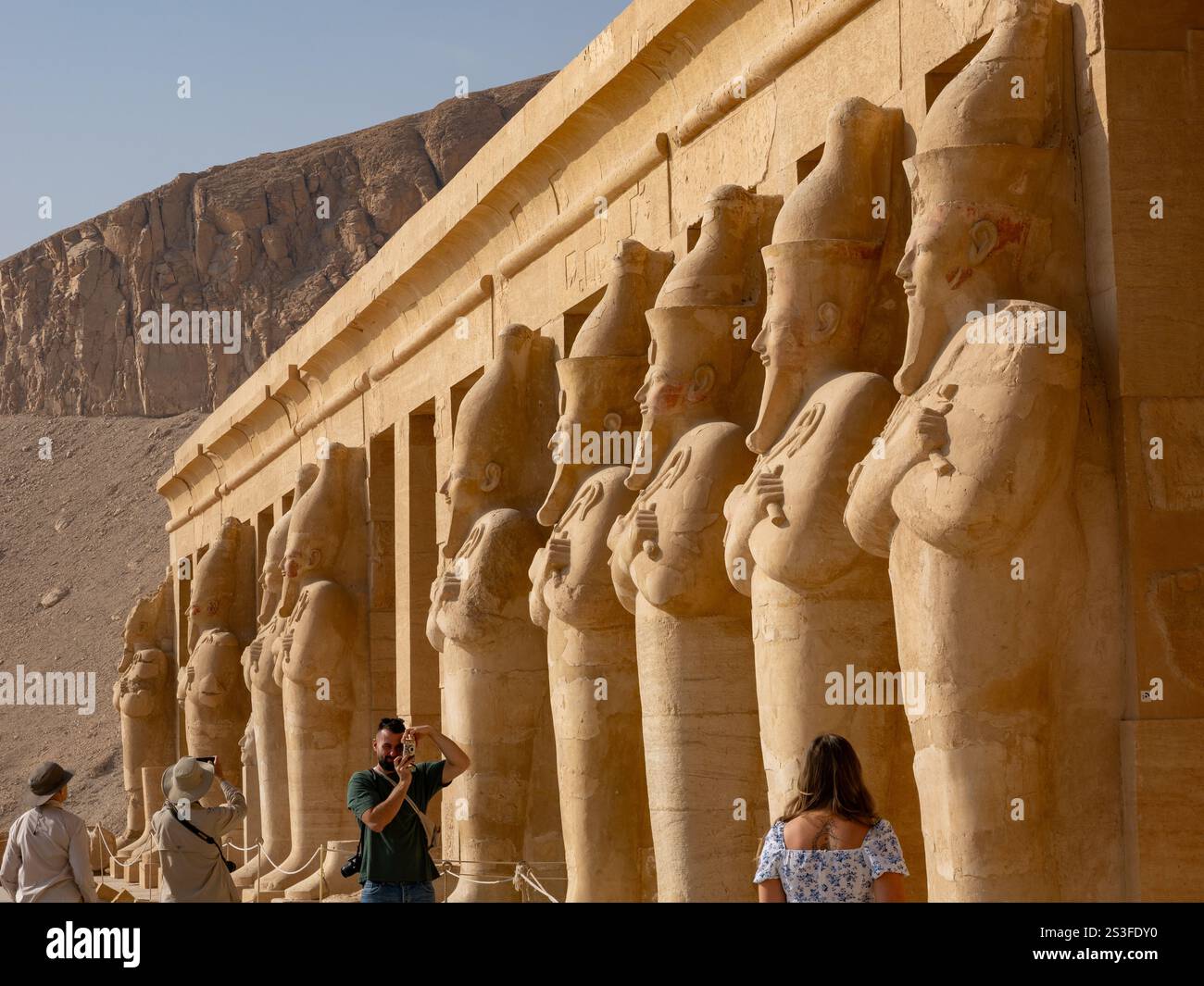Mortuary Temple of Hatshepsut, Luxor, Egypt Stock Photo - Alamy