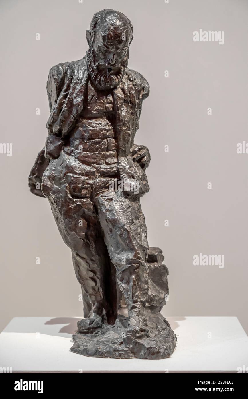 Paris, France - 12 14 2024: Bourdelle Museum. Bronze sculpture Self ...