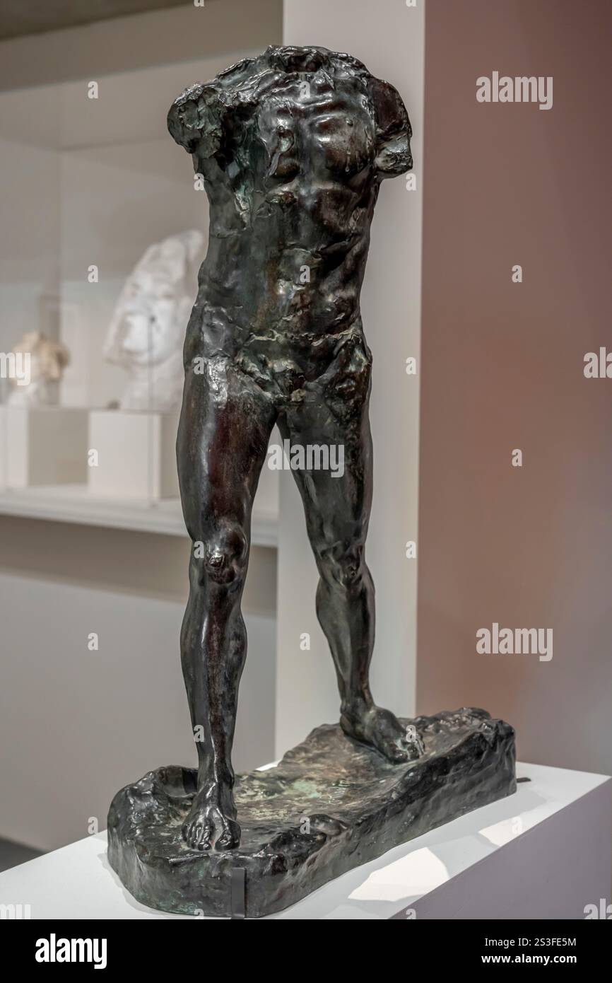 Paris, France - 12 14 2024: Bourdelle Museum. Bronze sculpture The ...