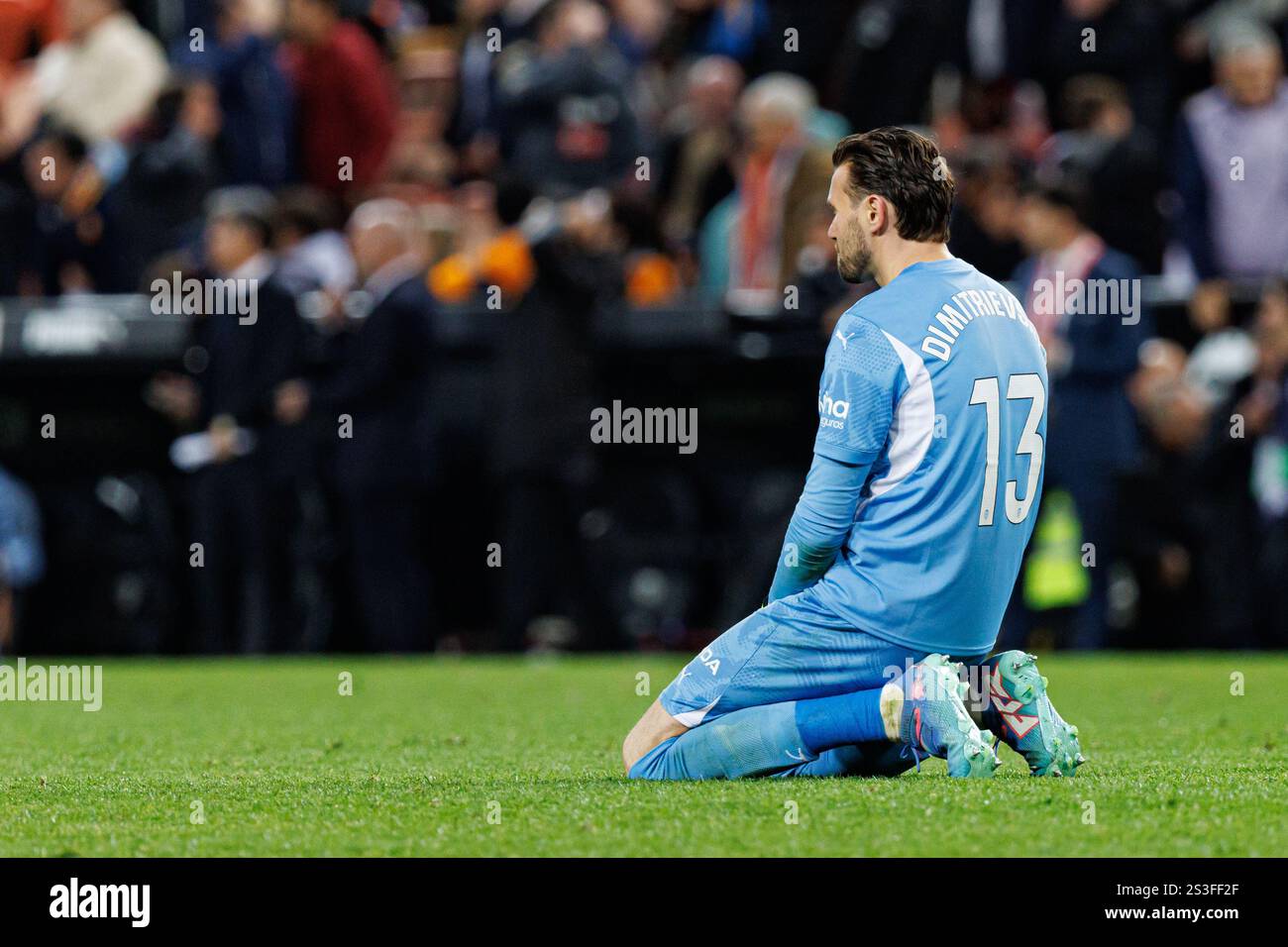 Stole Dimitrievski during LaLiga EA SPORTS game between teams of ...