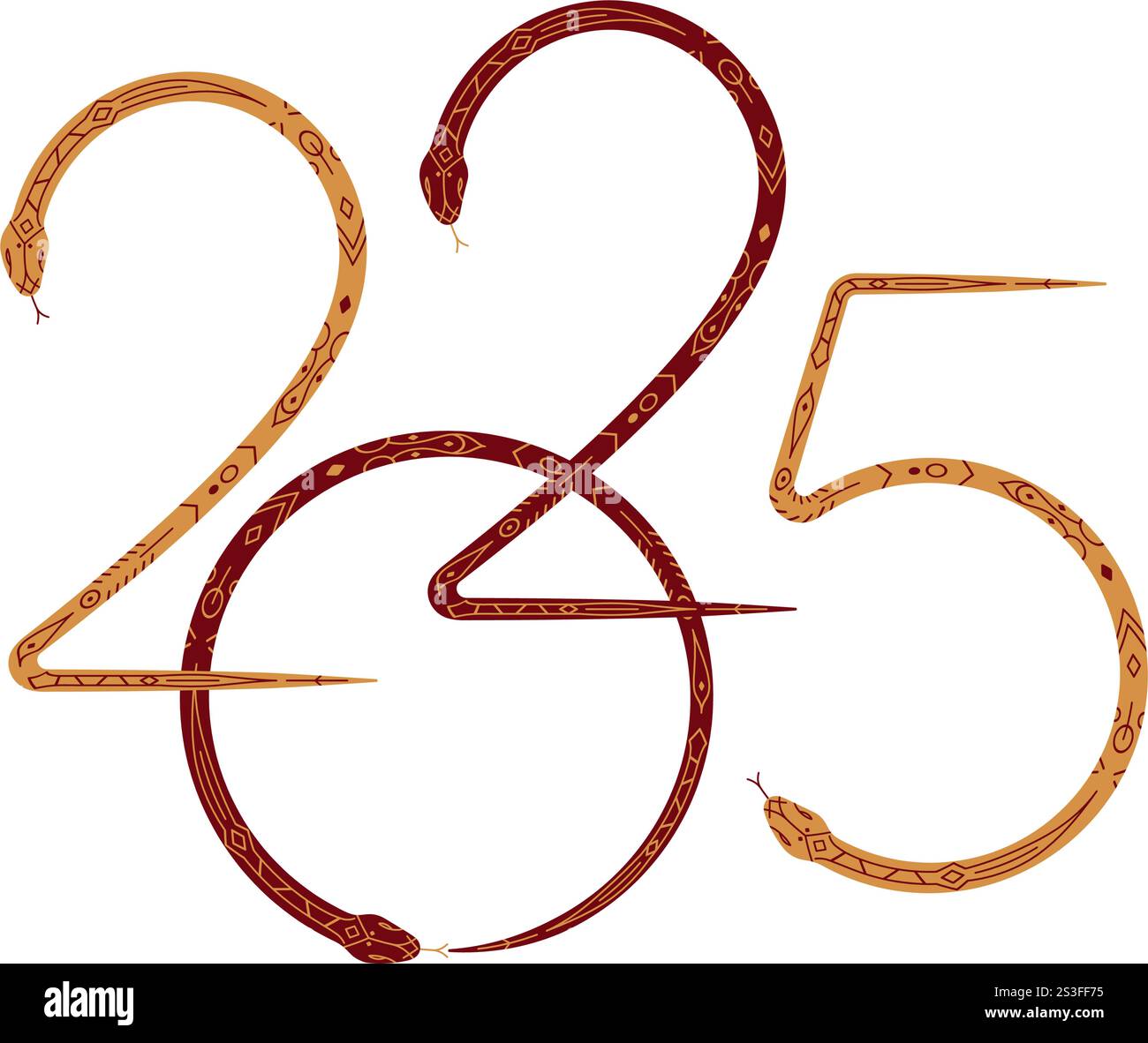 Happy chinese new year 2025 the snake zodiac sign. Happy Lunar New Year ...