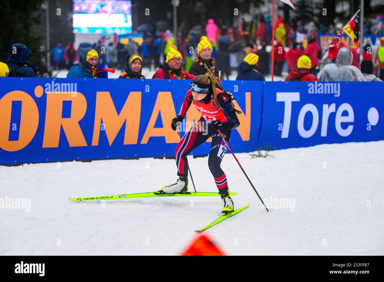 Oberhof, Deutschland. 09th Jan, 2025. Randby, Gro (NOR), #25 GER ...