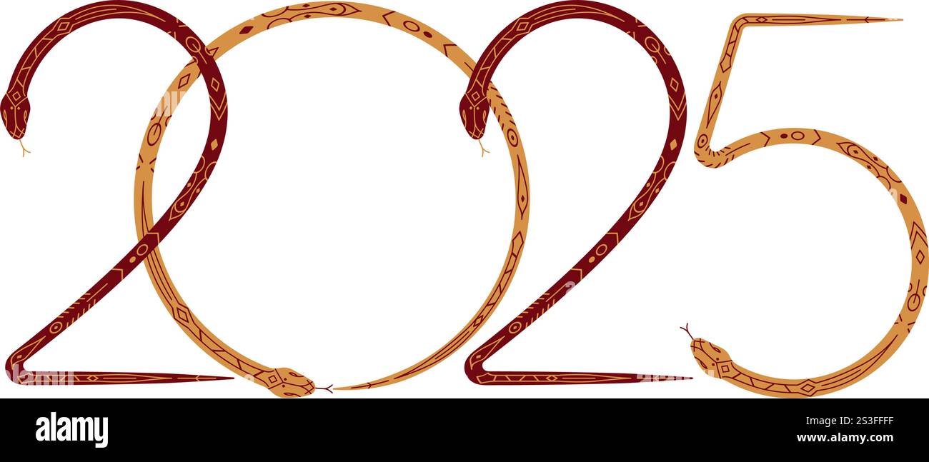 Happy chinese new year 2025 the snake zodiac sign. Happy Lunar New Year ...