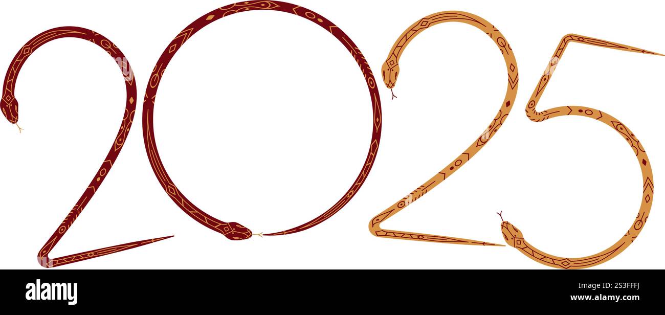 Happy chinese new year 2025 the snake zodiac sign. Happy Lunar New Year ...