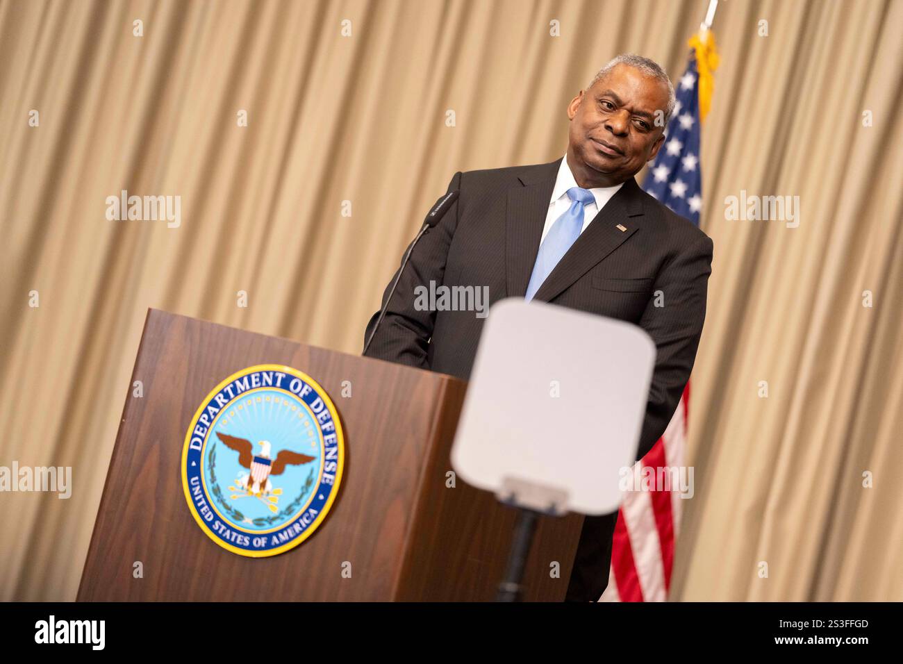 Press conference with U.S. Secretary of Defense LLOYD J. AUSTIN III at ...