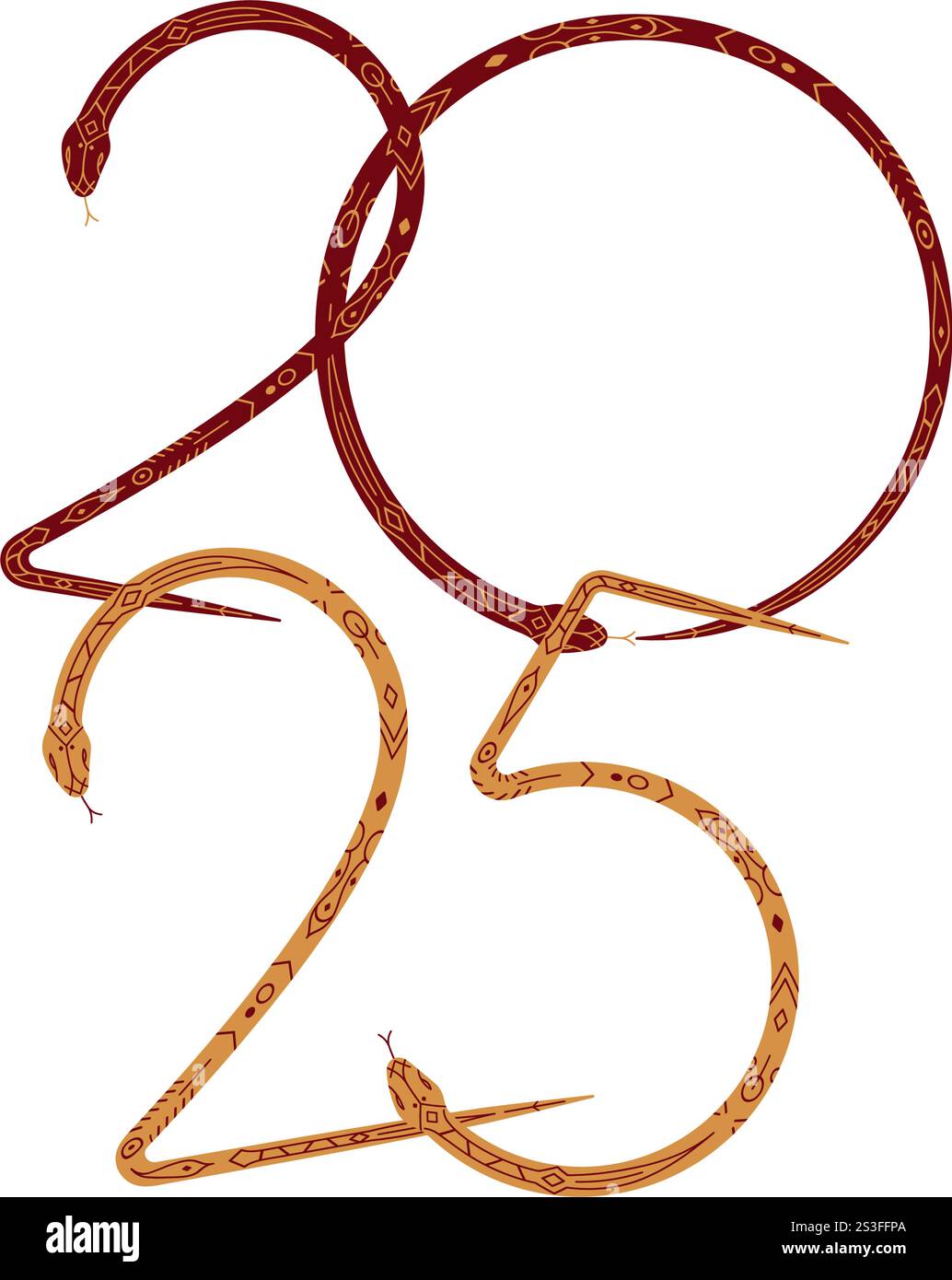 Happy chinese new year 2025 the snake zodiac sign. Happy Lunar New Year ...