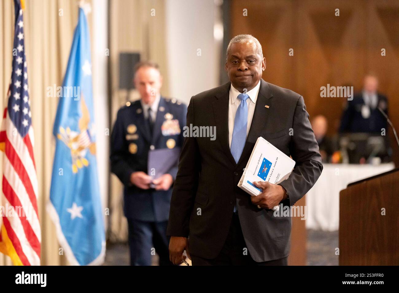 Press conference with U.S. Secretary of Defense LLOYD J. AUSTIN III at ...