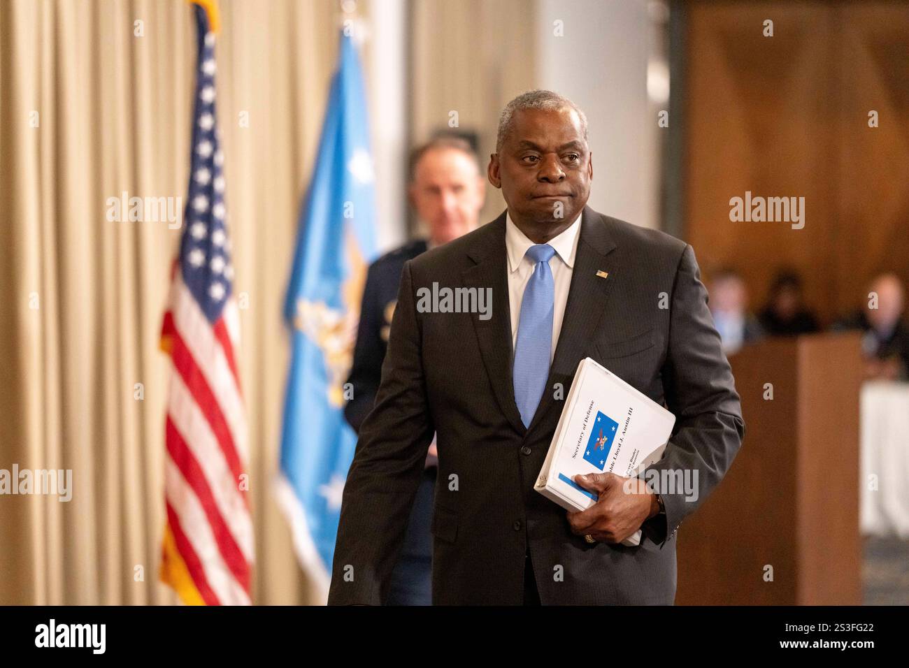 Press conference with U.S. Secretary of Defense LLOYD J. AUSTIN III at ...