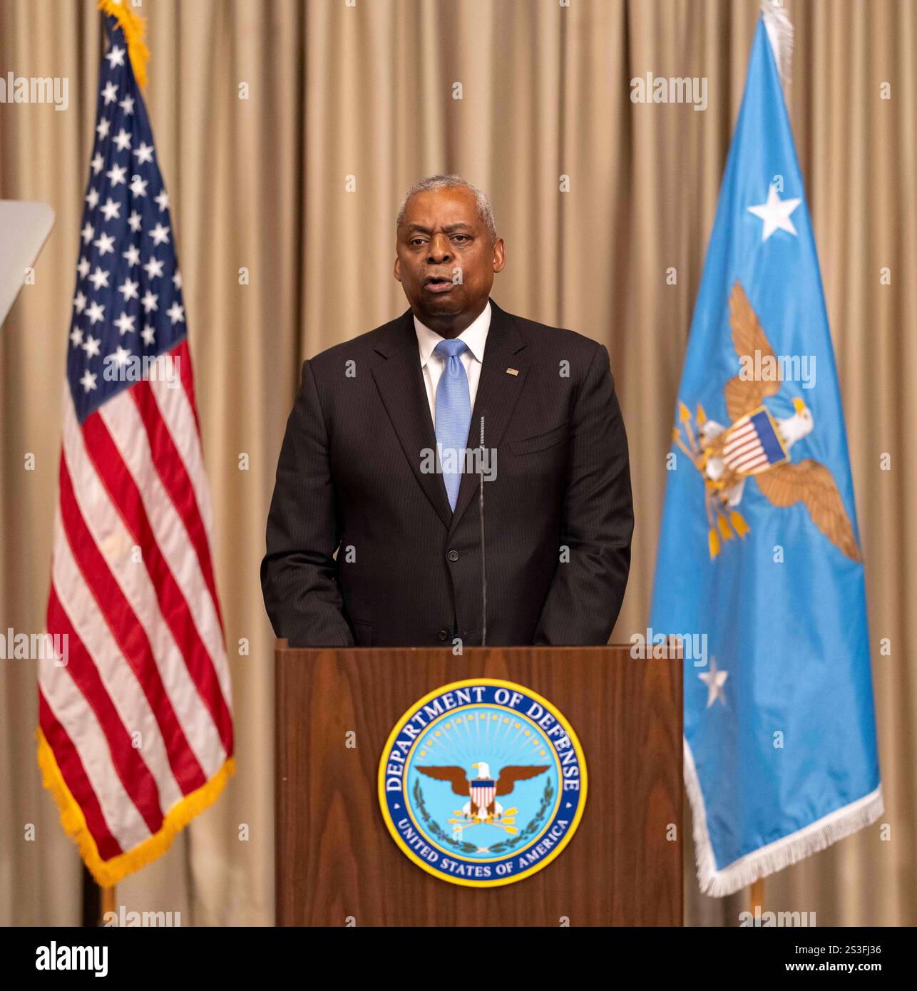 Press conference with U.S. Secretary of Defense LLOYD J. AUSTIN III at ...