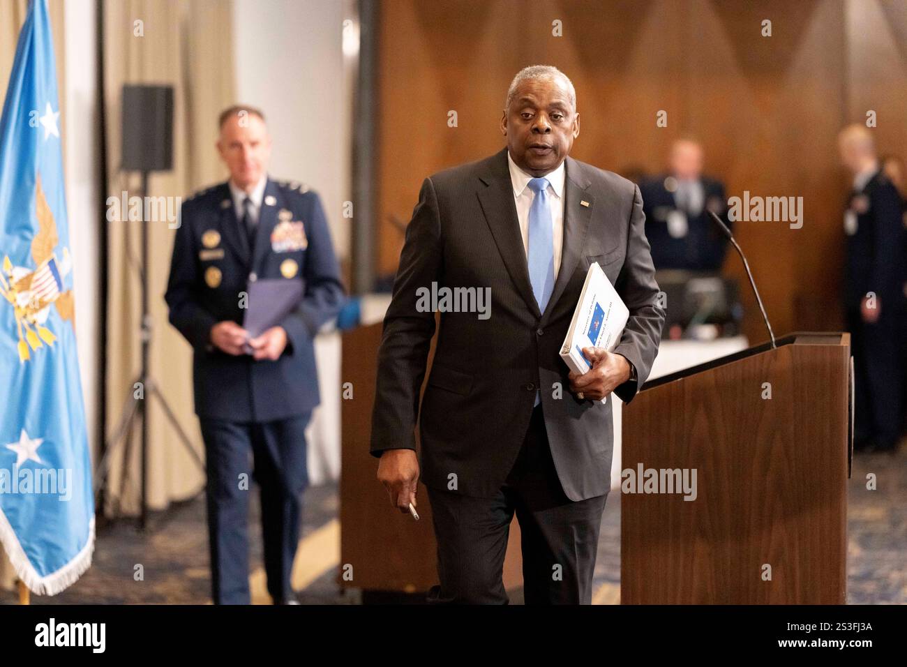 Press conference with U.S. Secretary of Defense LLOYD J. AUSTIN III at ...