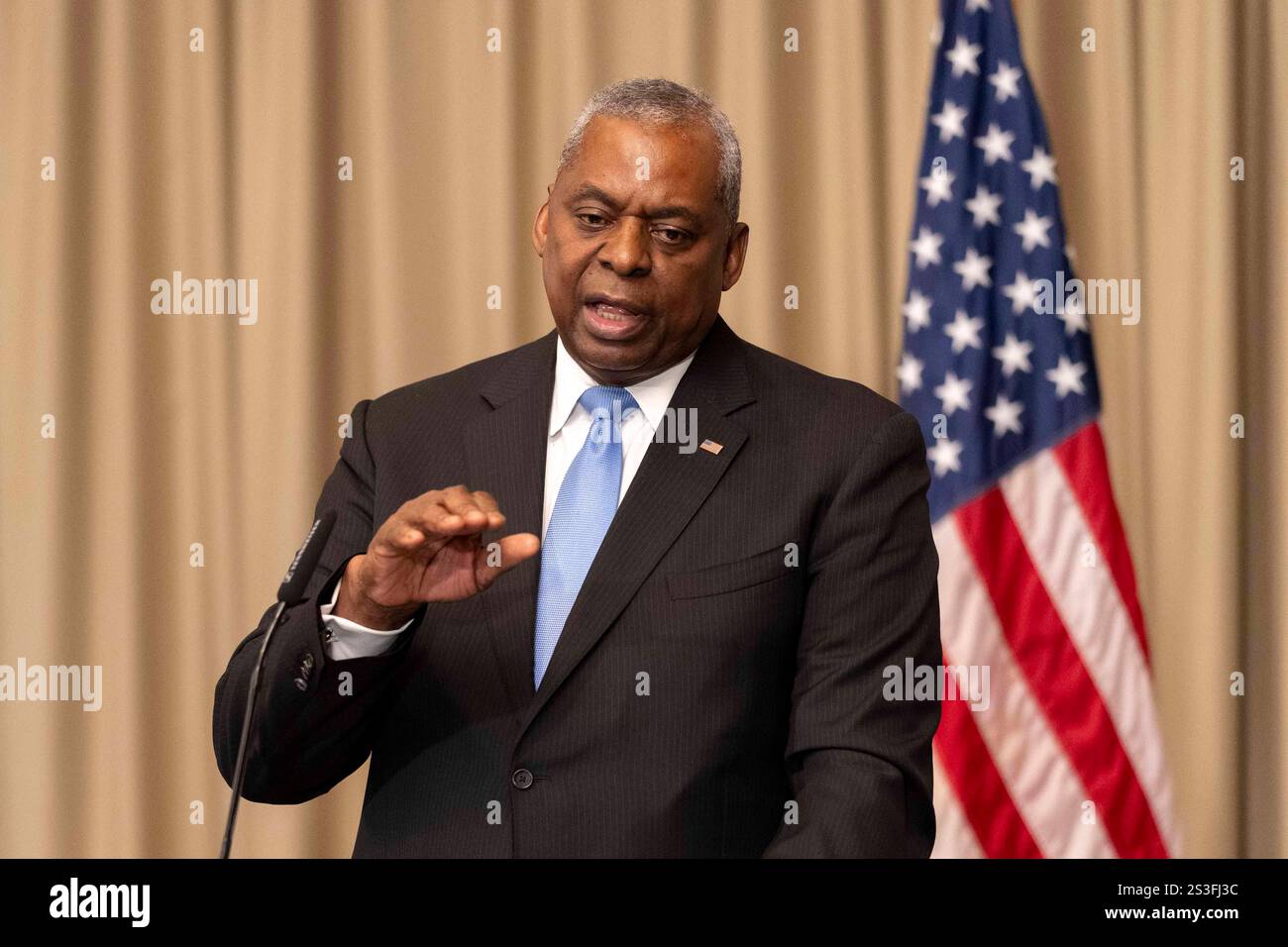 Press conference with U.S. Secretary of Defense LLOYD J. AUSTIN III at ...