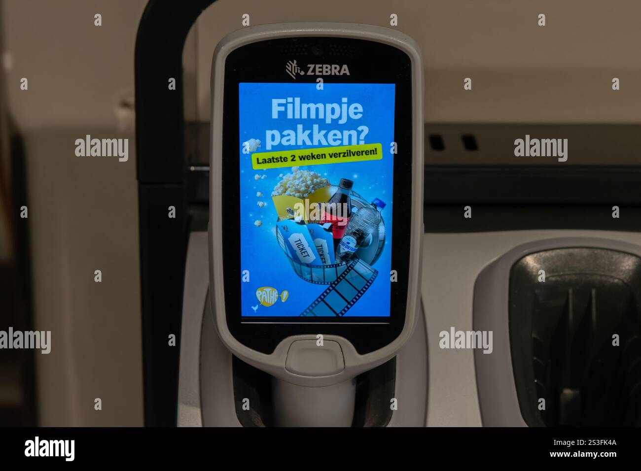 Selfscan Machines At The AH Supermarket At Amsterdam The Netherlands 7 ...