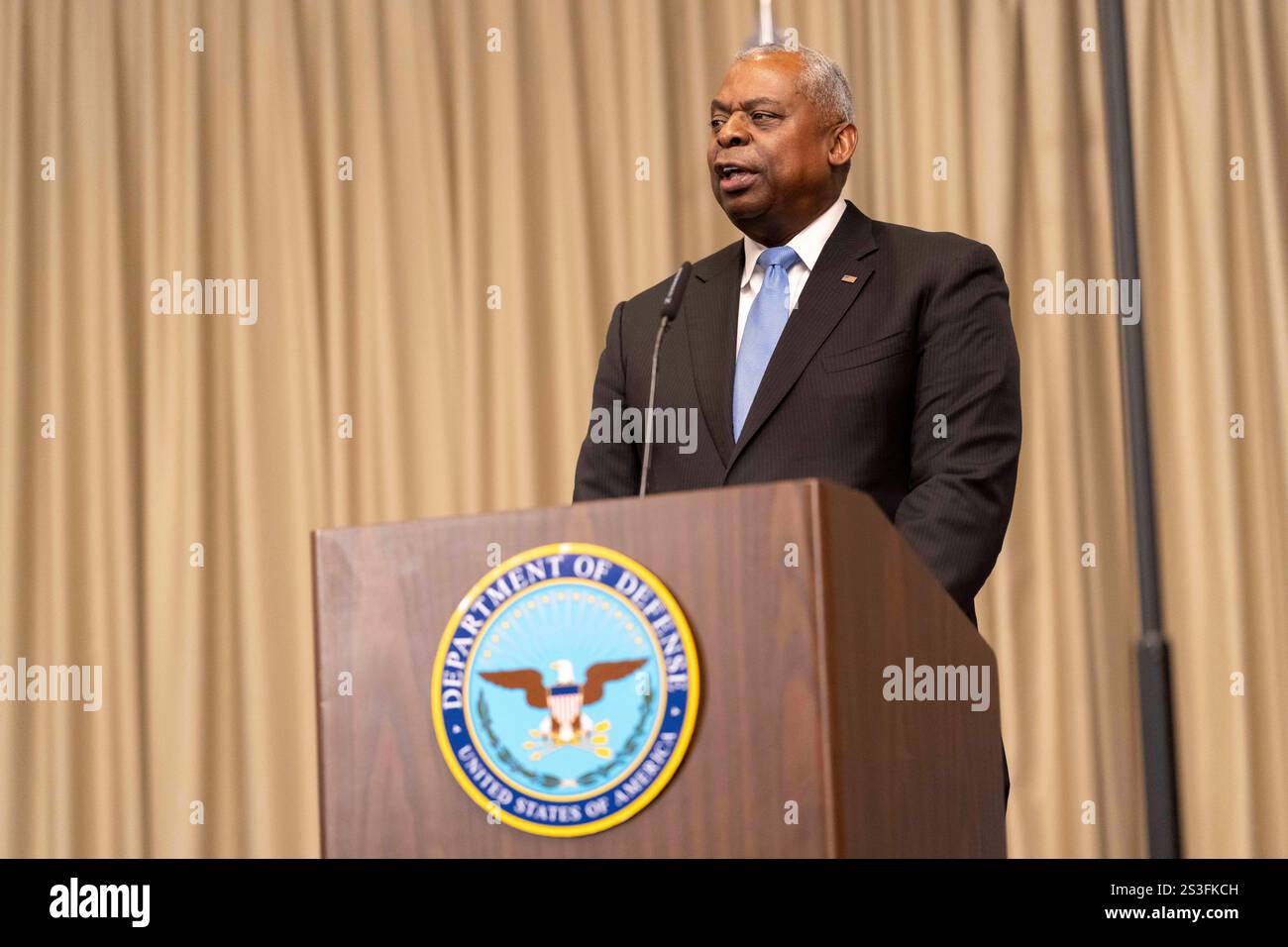 Press conference with U.S. Secretary of Defense LLOYD J. AUSTIN III at ...