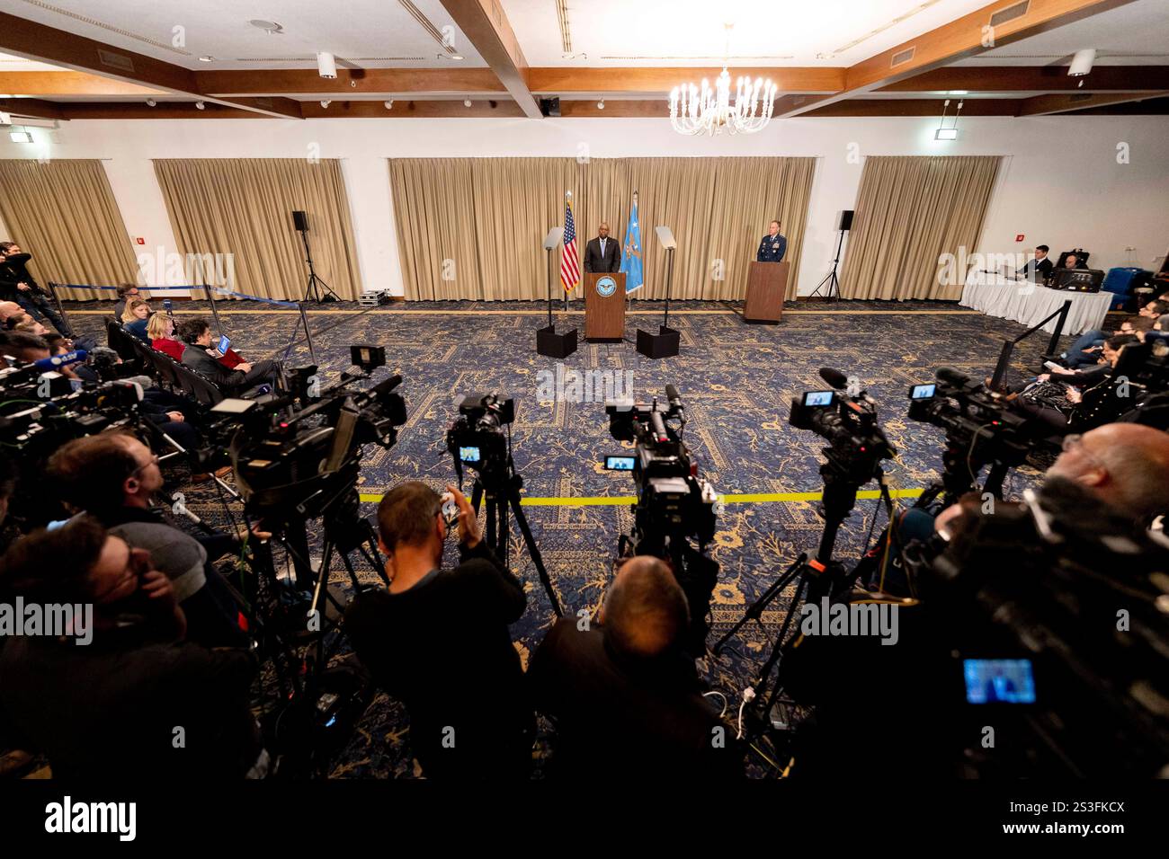 Press conference with U.S. Secretary of Defense LLOYD J. AUSTIN III at ...