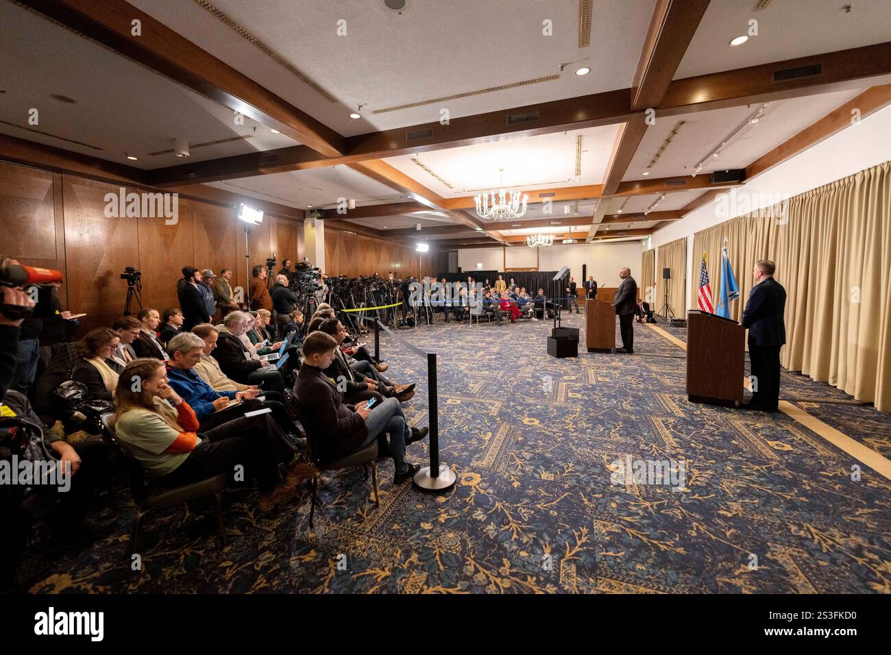 Press conference with U.S. Secretary of Defense LLOYD J. AUSTIN III at ...