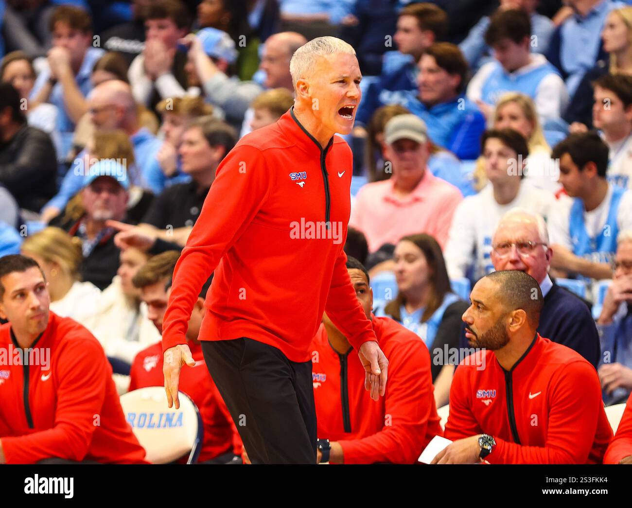 January 7, 2025: Andy Enfield is the head men's basketball coach of SMU ...