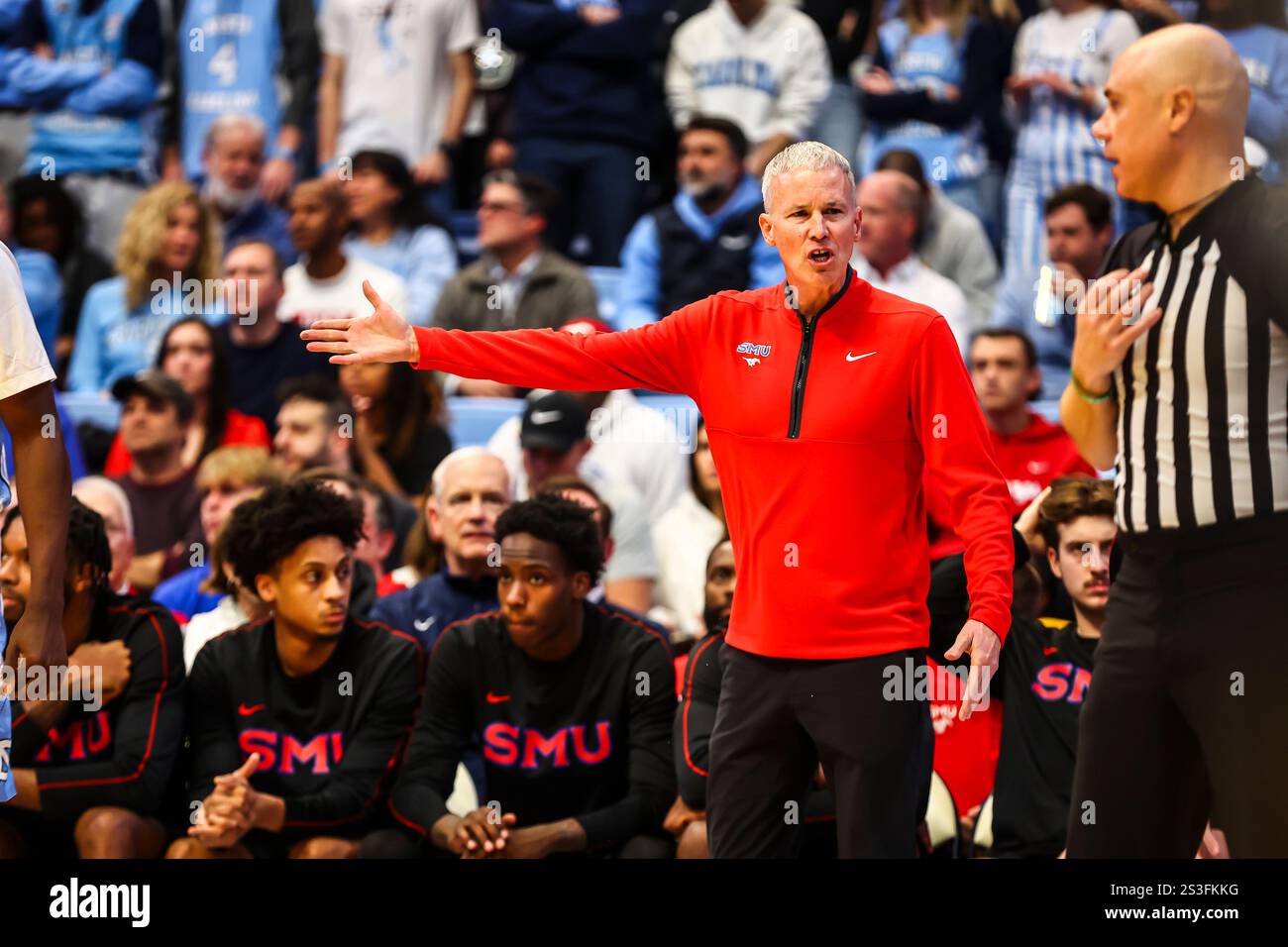 January 7, 2025: Andy Enfield is the head men's basketball coach of SMU ...