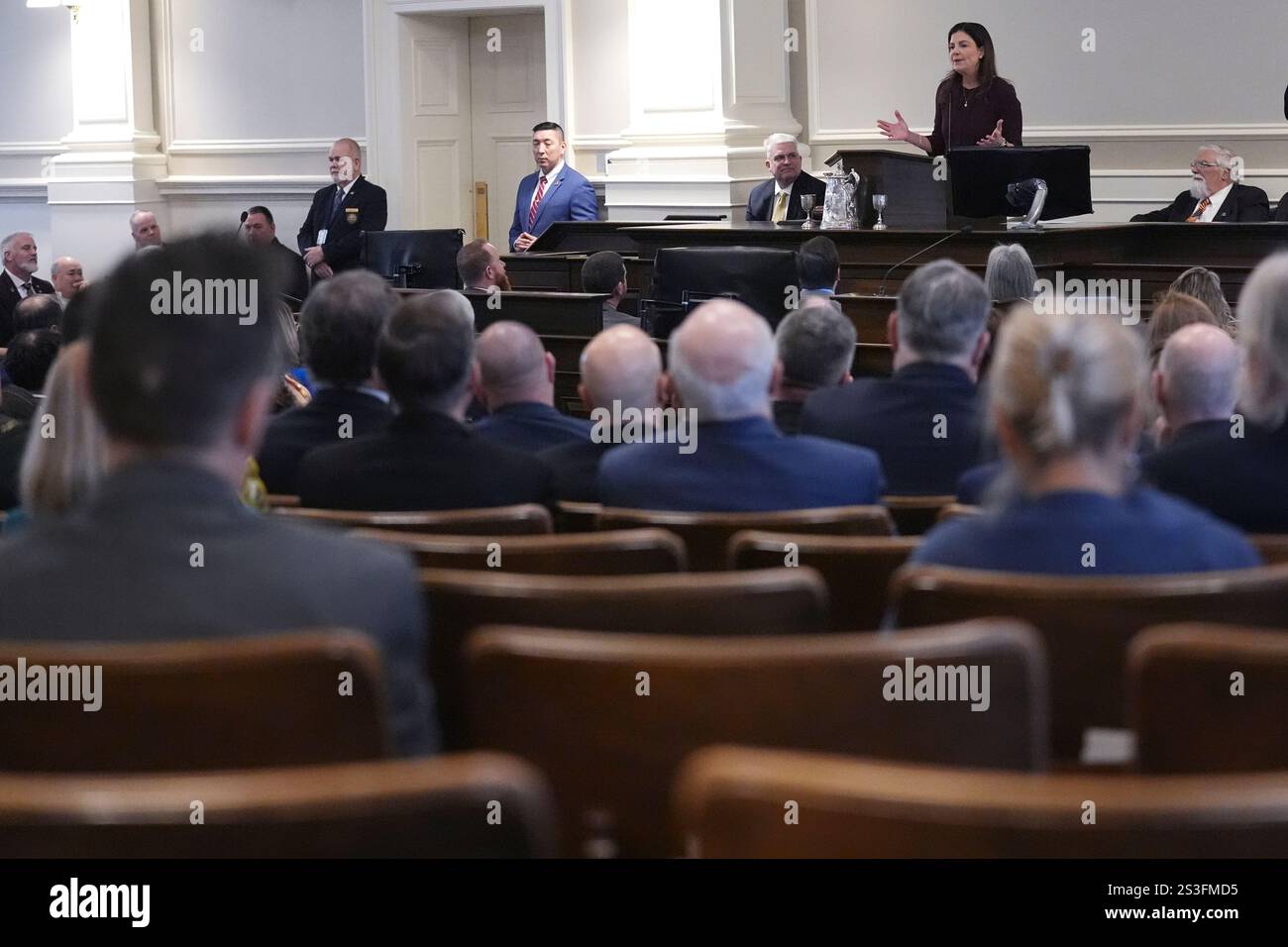 Republican Kelly Ayotte, a former U.S. senator who succeeds fellow ...