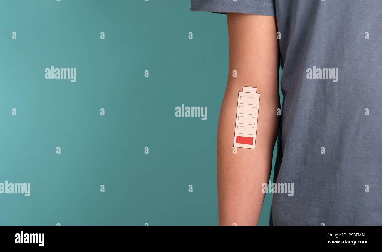 Burnout syndrome, stress and exhaustion, work life balance, low energy ...