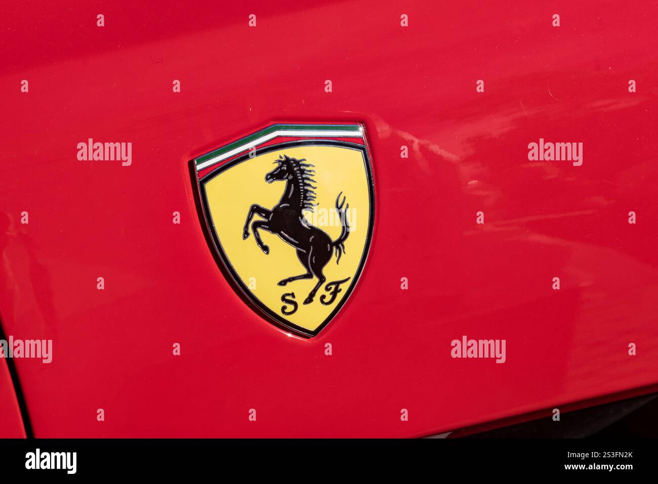Ferrari, a brand symbol of supercars, luxury and top performance ...