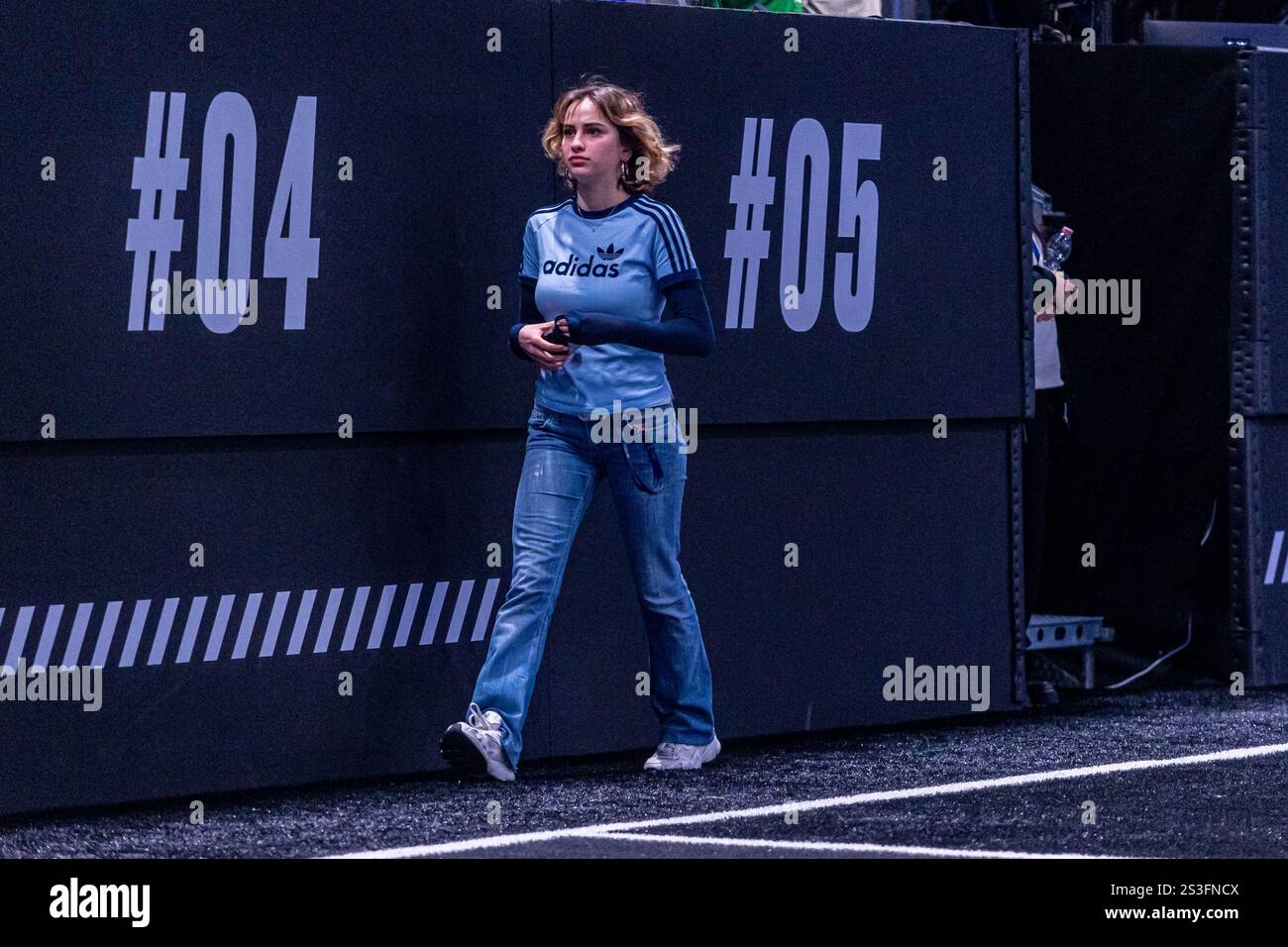 Milan, Italy. 09th Jan, 2025. Agnese Nespoli (lasagna), Italian social ...